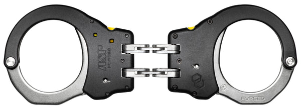 ASP Ultra Plus Handschelle mit Gelenk – Stahl, schwarz - asp-deutschland.de